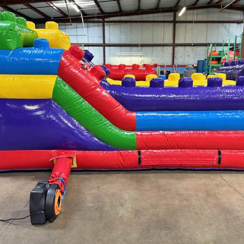 Building Blocks Inflatable Wet/Dry Playland | Cincinnati A-1 Amusement ...
