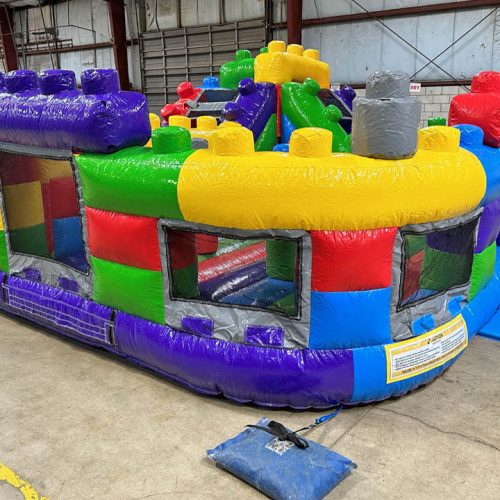 Building Blocks Inflatable Wet/Dry Playland | Cincinnati A-1 Amusement ...