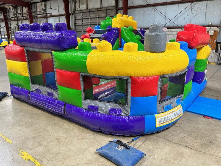 Building Blocks Inflatable Wet/Dry Playland | Cincinnati A-1 Amusement ...