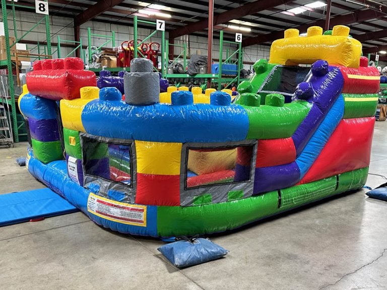 Building Blocks Inflatable Wet/Dry Playland | Cincinnati A-1 Amusement ...