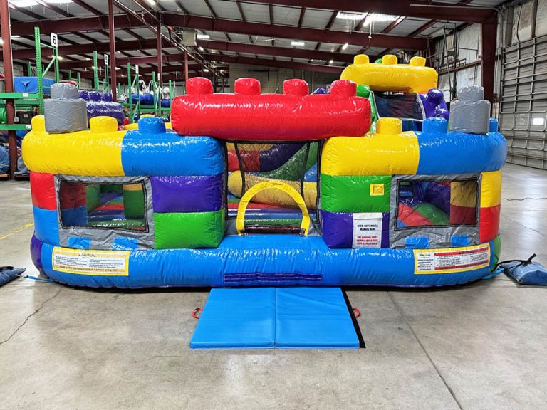Building Blocks Inflatable Wet/Dry Playland | Cincinnati A-1 Amusement ...