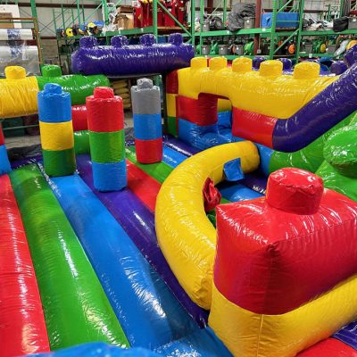 Building Blocks Inflatable Wet/Dry Playland | Cincinnati A-1 Amusement ...