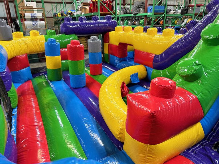 Building Blocks Inflatable Wet/Dry Playland | Cincinnati A-1 Amusement ...