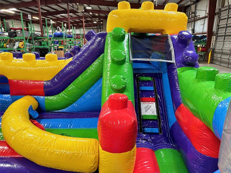 Building Blocks Inflatable Wet/Dry Playland | Cincinnati A-1 Amusement ...