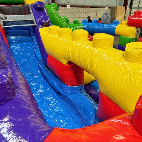 Building Blocks Inflatable Wet/Dry Playland | Cincinnati A-1 Amusement ...