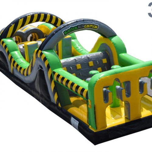 Toxic Drop Inflatable Obstacle Course | Cincinnati A-1 Amusement Party ...