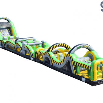 Toxic Drop Inflatable Obstacle Course | Cincinnati A-1 Amusement Party ...