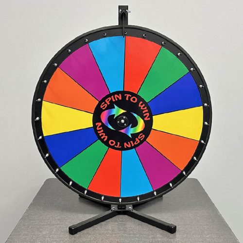 Color Prize Wheel – 30″ | Cincinnati A-1 Amusement Party Rentals ...