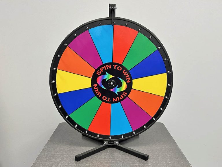 Color Prize Wheel – 30″ | Cincinnati A-1 Amusement Party Rentals ...
