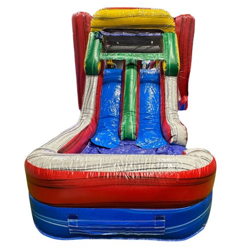 Color Wave Inflatable Wet/Dry Combo | Cincinnati A-1 Amusement Party ...