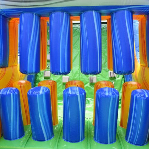 Crazy Climb, Slide & Splash Inflatable Wet Obstacle Course – 52 ...