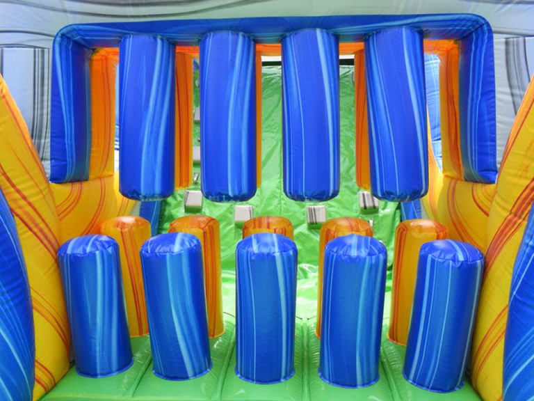 Crazy Climb, Slide & Splash Inflatable Wet Obstacle Course – 52 ...