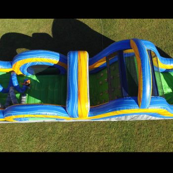 Crazy Climb, Slide & Splash Inflatable Wet Obstacle Course – 52 ...