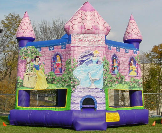 Disney Princess Castle Inflatable Bounce House Rental | Cincinnati A-1 ...