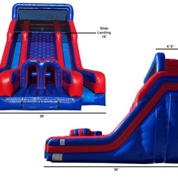 Extreme Rock Climb Slide – Inflatable | Cincinnati A-1 Amusement Party ...