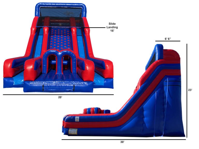 Extreme Rock Climb Slide – Inflatable | Cincinnati A-1 Amusement Party ...
