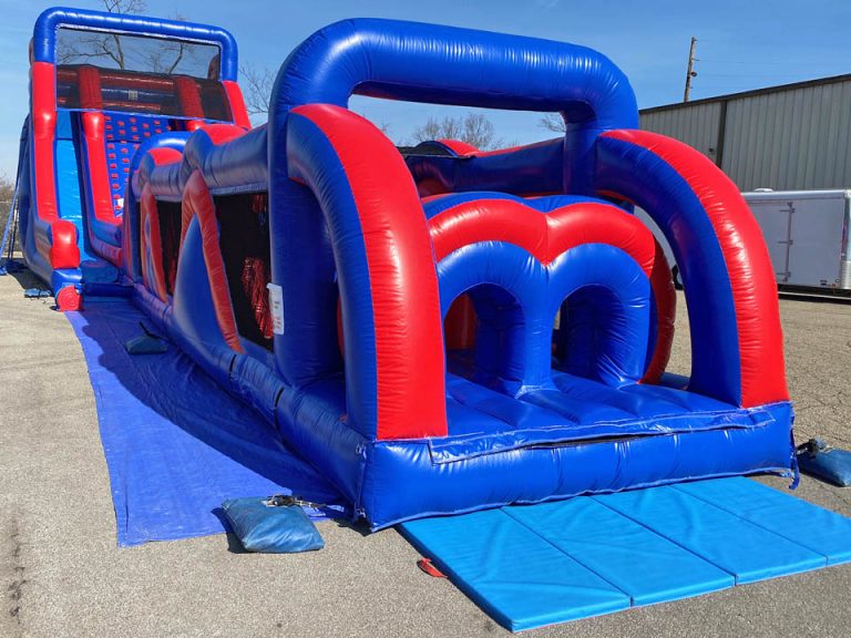 70′ Extreme Run & Climb Inflatable Obstacle Course | Cincinnati A-1 ...