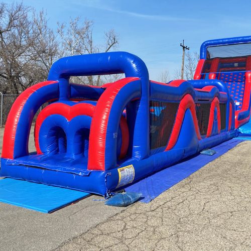 70′ Extreme Run & Climb Inflatable Obstacle Course | Cincinnati A-1 ...