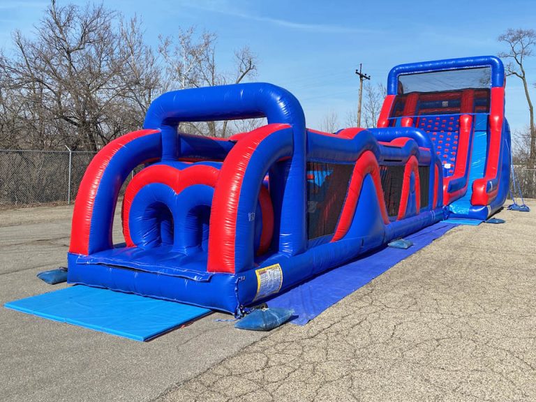 70′ Extreme Run & Climb Inflatable Obstacle Course | Cincinnati A-1 ...