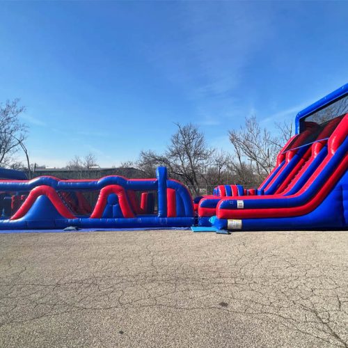 70′ Extreme Run & Climb Inflatable Obstacle Course | Cincinnati A-1 ...