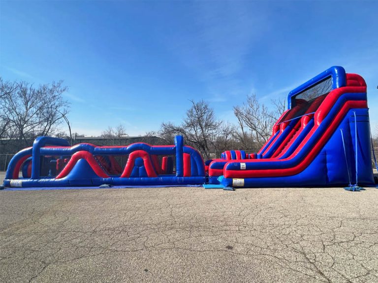 70′ Extreme Run & Climb Inflatable Obstacle Course | Cincinnati A-1 ...