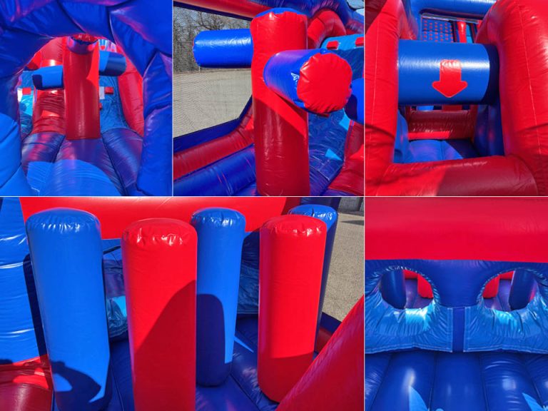Extreme Run Inflatable Obstacle Course – 35′ | Cincinnati A-1 Amusement ...