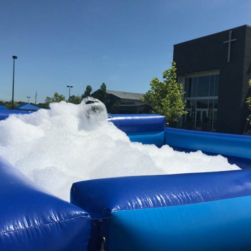 Inflatable Foam Dance Pit with Foam Machine Rental - Large | Cincinnati ...