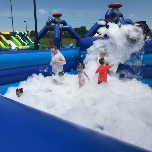 Inflatable Foam Dance Pit with Foam Machine Rental - Large | Cincinnati ...