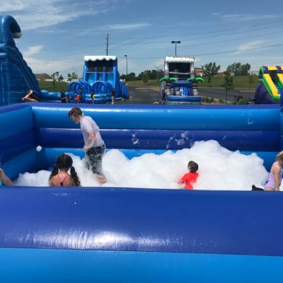 Inflatable Foam Dance Pit with Foam Machine Rental - Large | Cincinnati ...