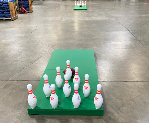 Football Bowling | Cincinnati A-1 Amusement Party Rentals Inflatables ...