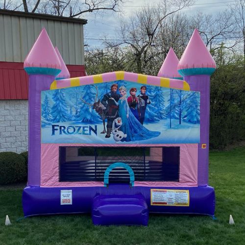 Frozen Dazzling Castle – Bounce House | Cincinnati A-1 Amusement Party ...