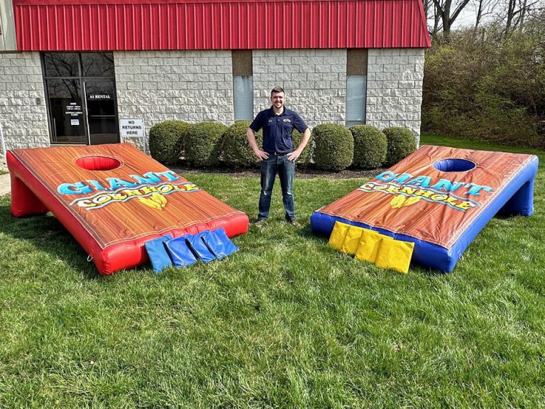 Giant Cornhole – Inflatable | Cincinnati A-1 Amusement Party Rentals ...