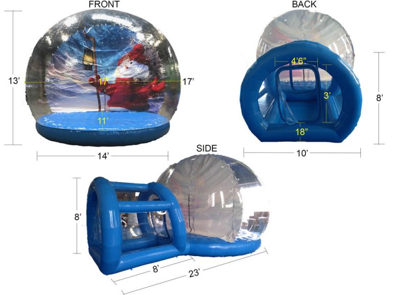 Snow Globe – Giant Inflatable | Cincinnati A-1 Amusement Party Rentals ...