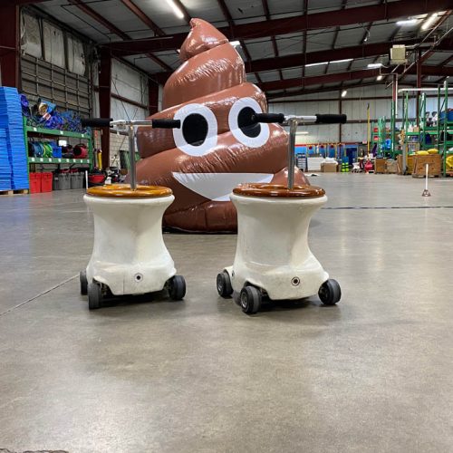 Go Go Toilet Racers | Cincinnati A-1 Amusement Party Rentals ...