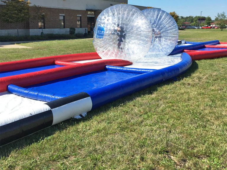 Human Hamster Ball Race | Cincinnati A-1 Amusement Party Rentals ...