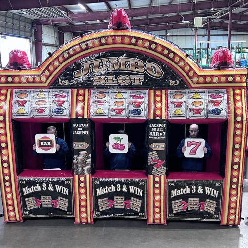 Human Slot Machine – Inflatable | Cincinnati A-1 Amusement Party ...