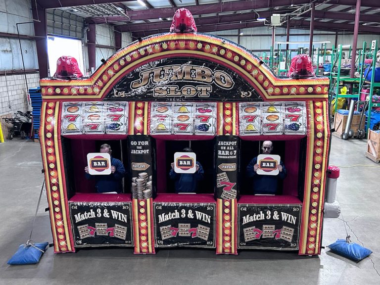 Human Slot Machine – Inflatable | Cincinnati A-1 Amusement Party ...