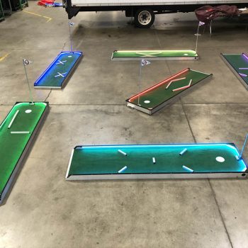 LED GLOW Portable Mini Golf - 6 Hole Rental | Cincinnati A-1 Amusement ...