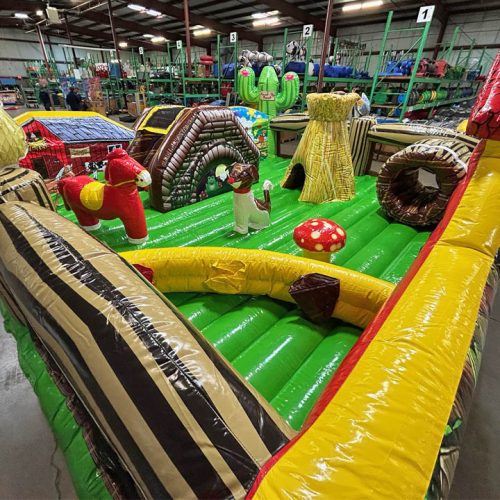 My Little Farm Inflatable Playland | Cincinnati A-1 Amusement Party ...