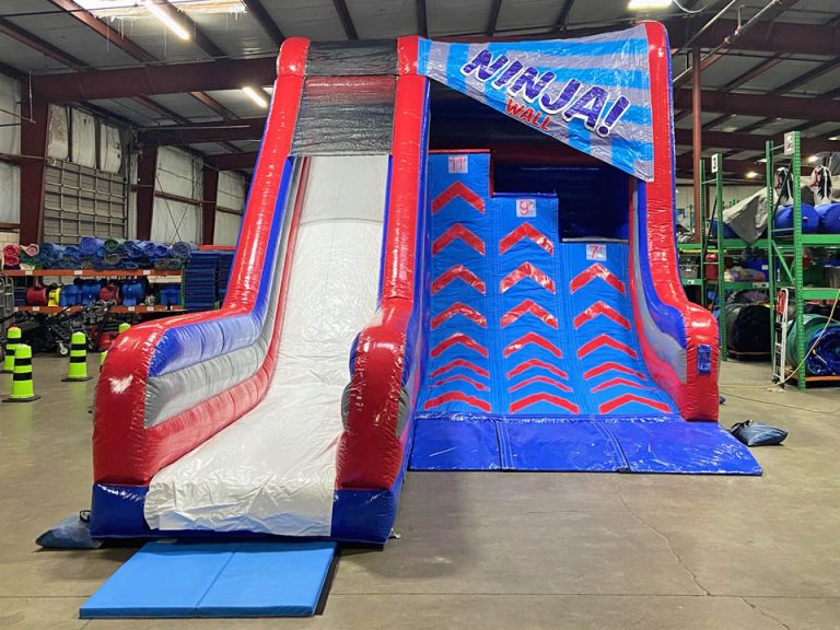 Ninja Warped Wall - Inflatable Rental | Cincinnati A-1 Amusement Party ...