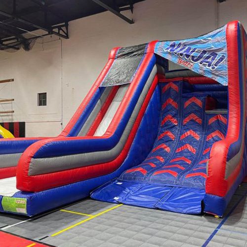 Ninja Warped Wall - Inflatable Rental | Cincinnati A-1 Amusement Party ...