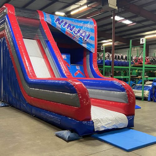 Ninja Warped Wall - Inflatable Rental | Cincinnati A-1 Amusement Party ...