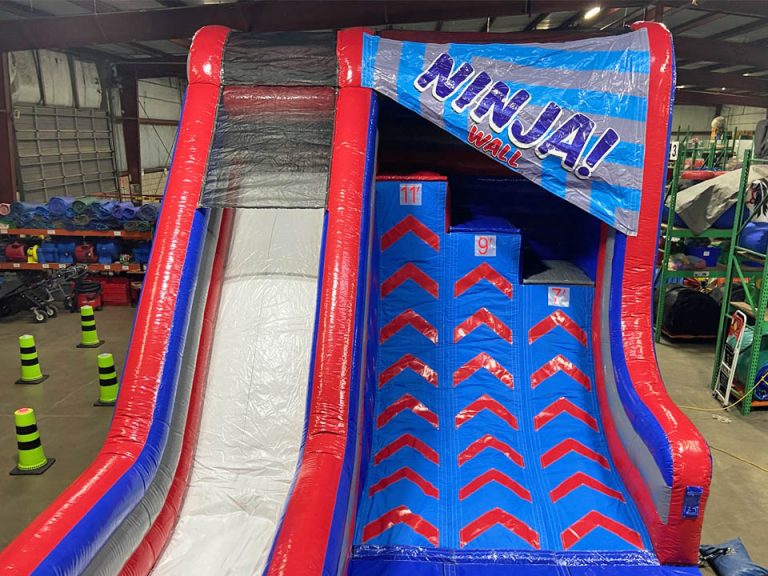 Ninja Warped Wall - Inflatable Rental | Cincinnati A-1 Amusement Party ...