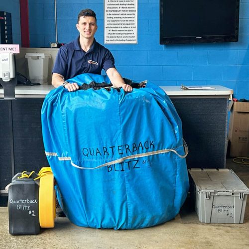 Quarterback Blitz Inflatable | Cincinnati A-1 Amusement Party Rentals ...