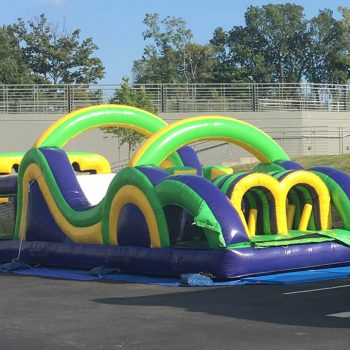 Toxic Drop Inflatable Obstacle Course | Cincinnati A-1 Amusement Party ...