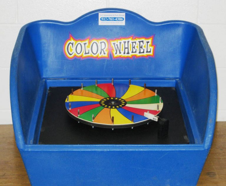 Skill Game – Color Wheel | Cincinnati A-1 Amusement Party Rentals ...