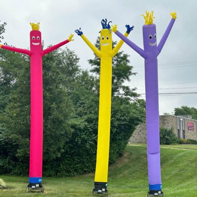 Sky Dancers, Inflatable Air Dancer Puppet - Arms & Faces Rental ...
