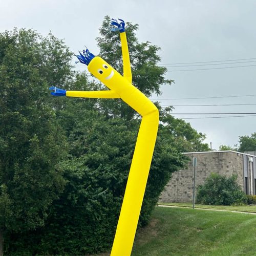 Sky Dancers, Inflatable Air Dancer Puppet - Arms & Faces Rental ...