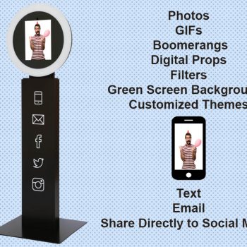 Social Media Digital Photo Booth | Cincinnati A-1 Amusement Party ...