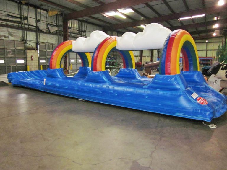 Surf N Slide Inflatable Water Slide - Rainbow Deluxe Rental ...